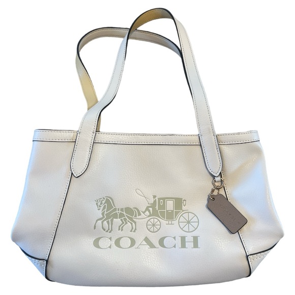Coach | Bags | Coach Bag Leather Horse And Carriage Exceptional ...